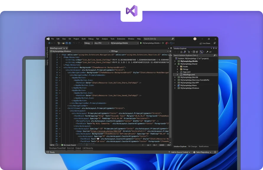 .NET Development with Uno Platform Extension for Visual Studio