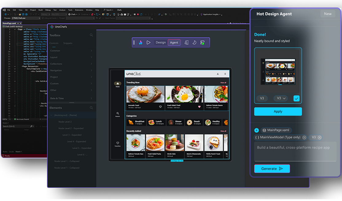 Uno Platform Hot Design — Visual Designer for Cross-Platform .NET Apps